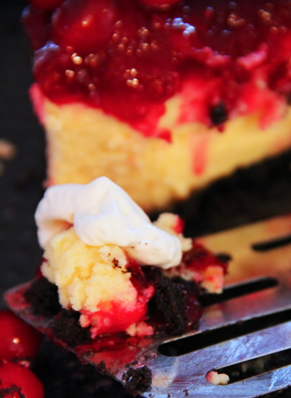 Jo and Sue: Cranberry Cheesecake