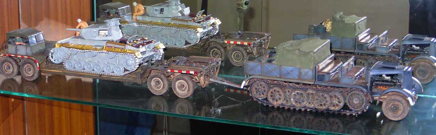 Tamiya 1/35th Famo and trailer