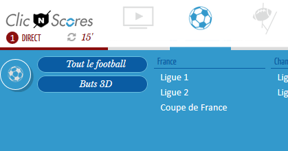 Les résultats des matchs des championnats européens