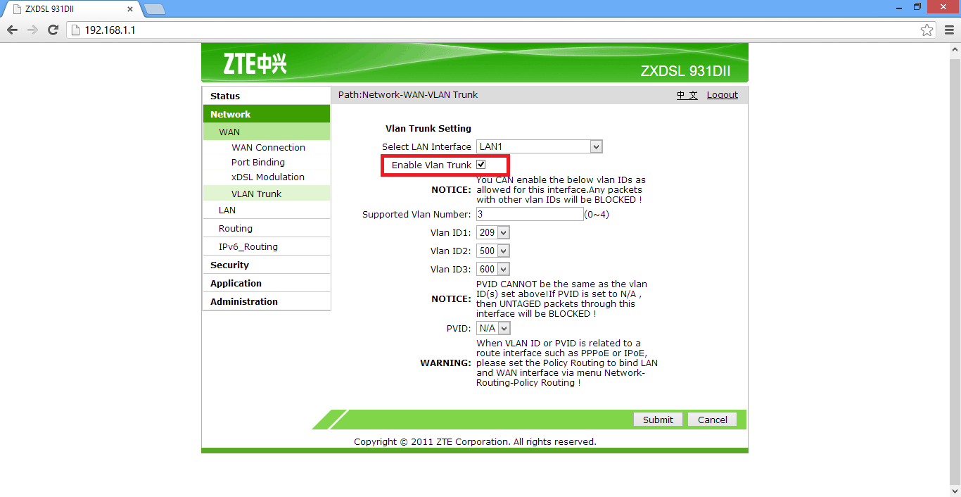 Stanley Tiang - Do It Yourself: UniFi - Connect to UniFi ZTE ZXDSL ...