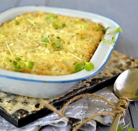 In en om die huis: Gebakte Kaas en Rys Gereg