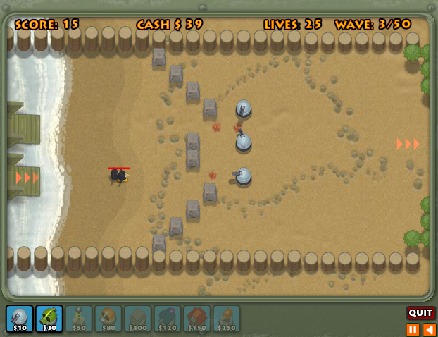 Game Research Group - Flash Game Reviews: Top 10 flash tower defense games