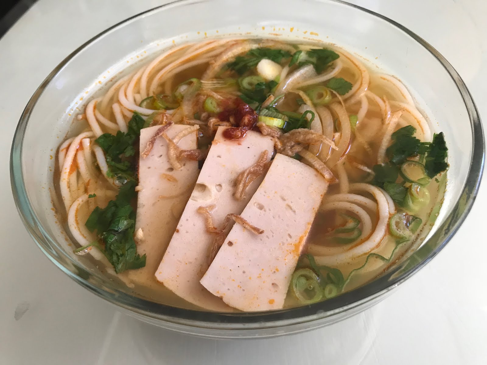 Improvised Bun Cha Lua - Remembering Mom