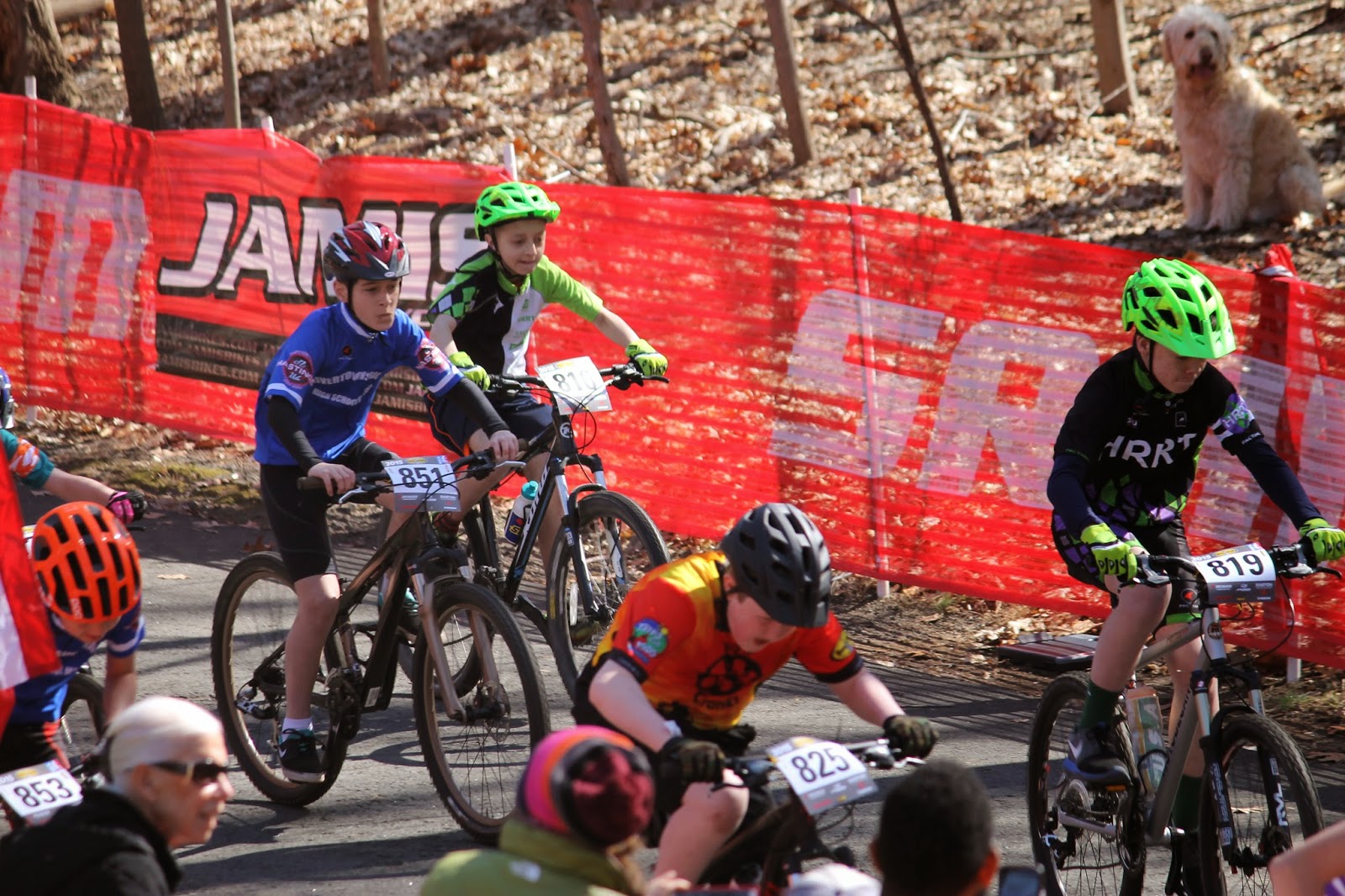Brownsey Family: Oliver Mountain Bike Race