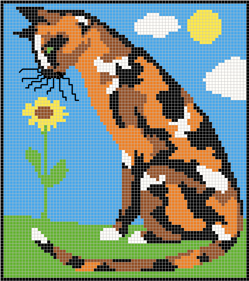 WitchWolfWeb Creations: Calico Cat Chart