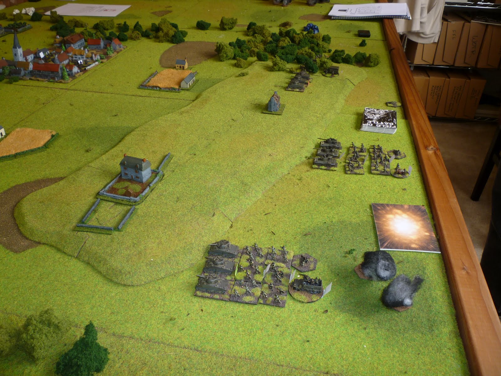 Santa Clarita Wargamer: Field of Battle WW2 First Game