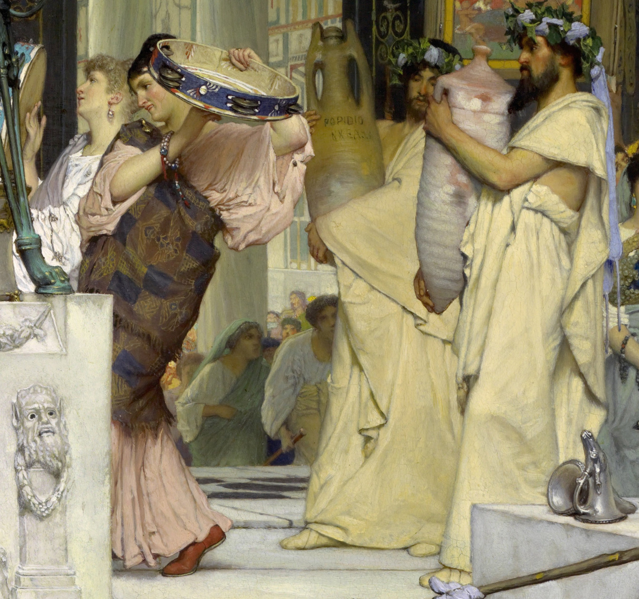 BEAUTIFUL PAINTINGS: Lawrence ALMA-TADEMA The Vintage Festival 1871