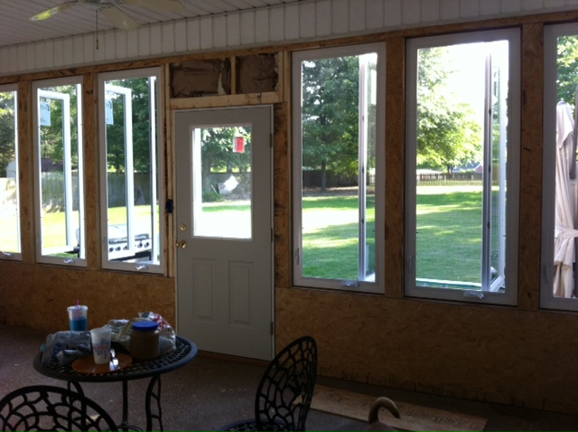 Amazing Grays: Sun Porch Addition!