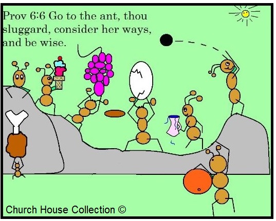 Church House Collection Blog: "Let's Be Like An Ant" Folder Lapbook ...