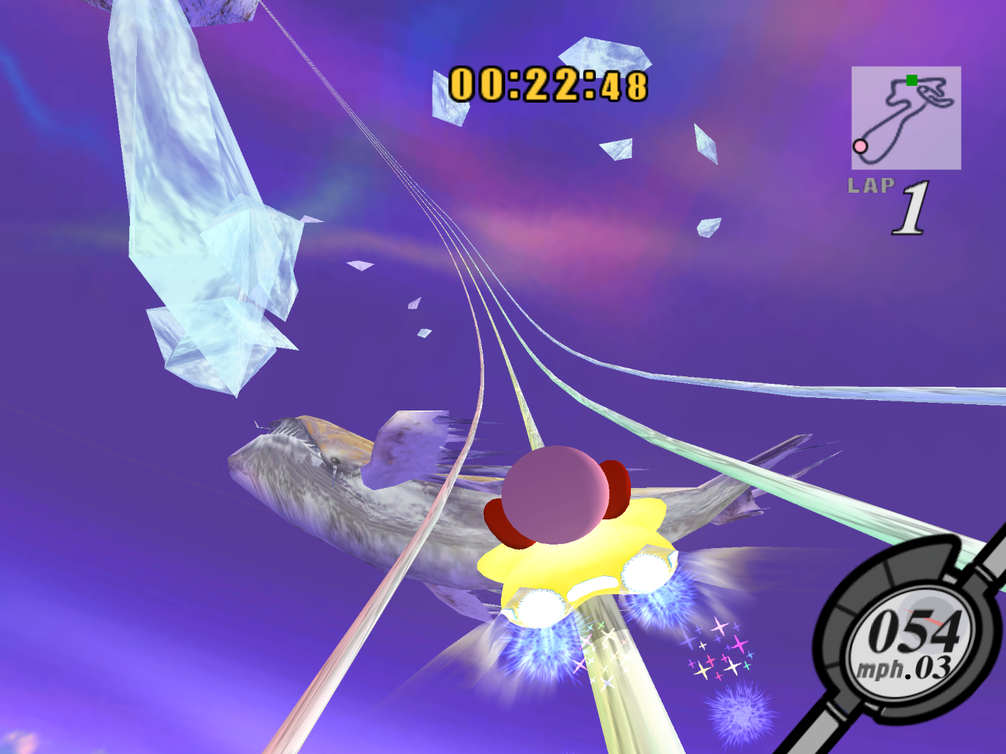 The Nintendette: Daily Easter Egg #16: The Wind Fish in Kirby Air Ride