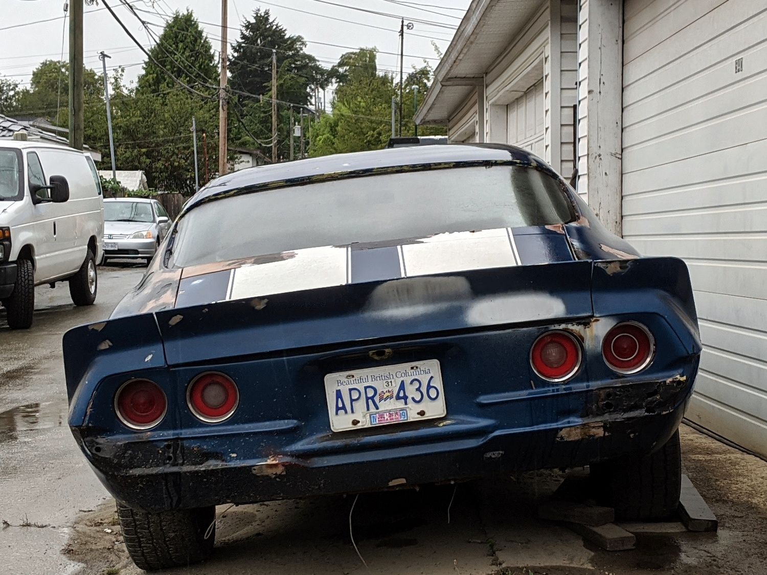 Old Parked Cars Vancouver: 1971 Chevrolet Camaro SS