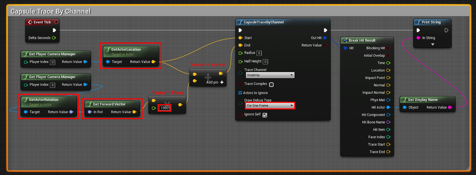 I touchs: Unreal: VR Template