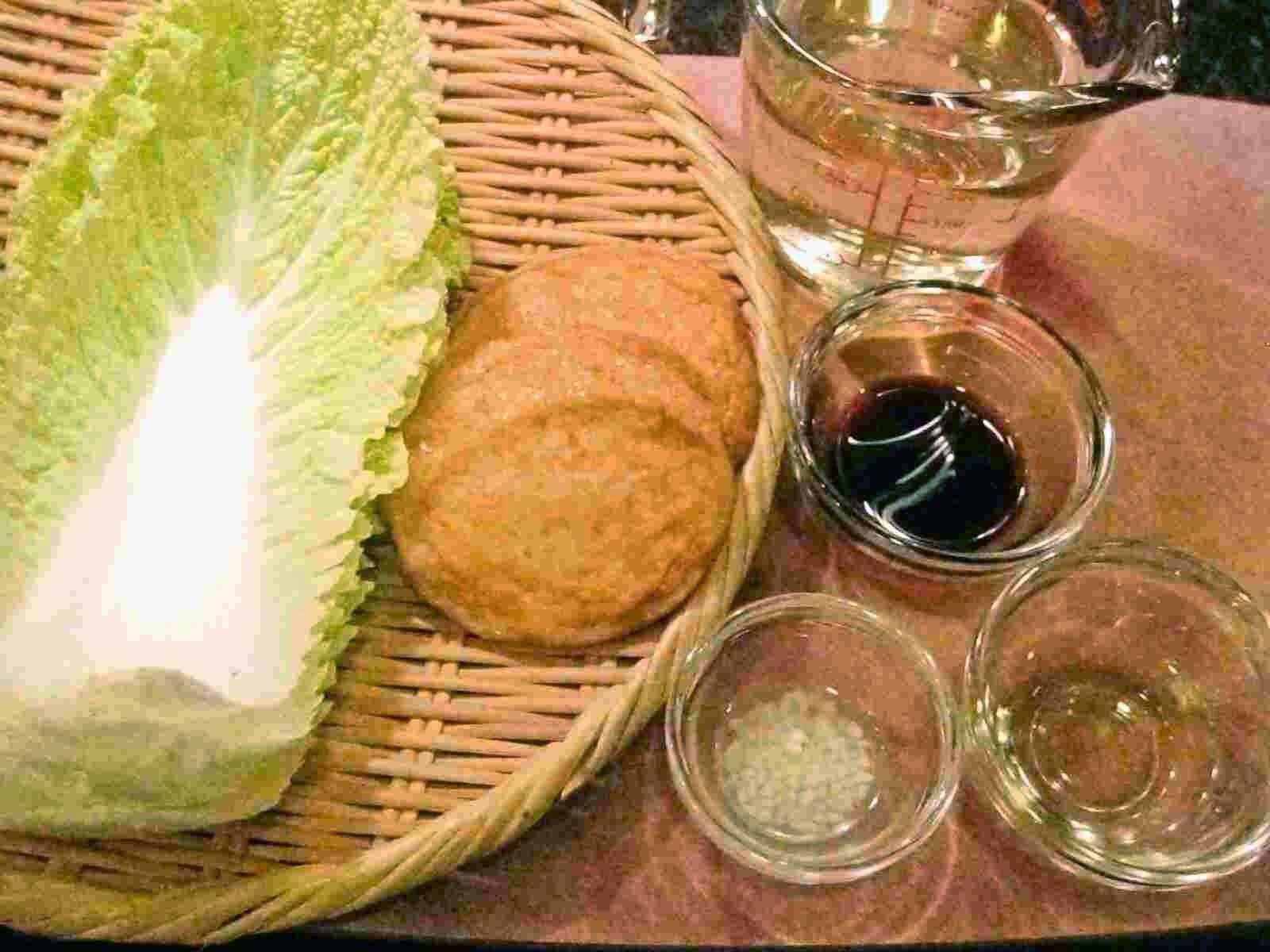 Recipes for Tom: Hakusai to satsumaage no nibitashi / napa cabbage and ...