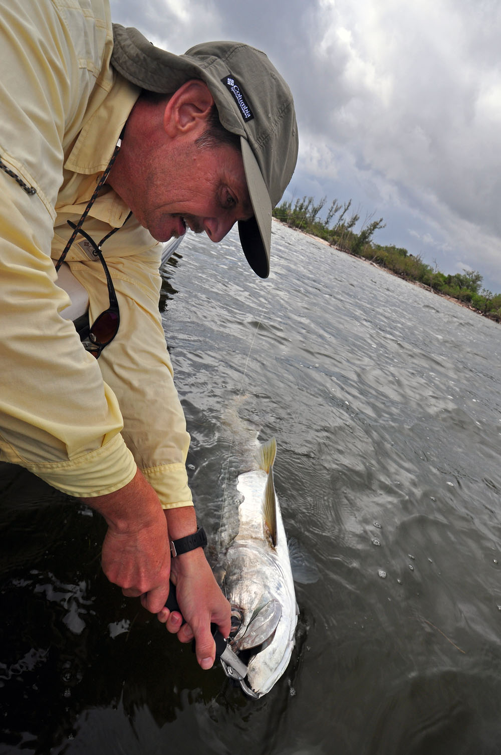 Catching Fish in the Wind - Pine Island Fishing with Captain Bill Russell
