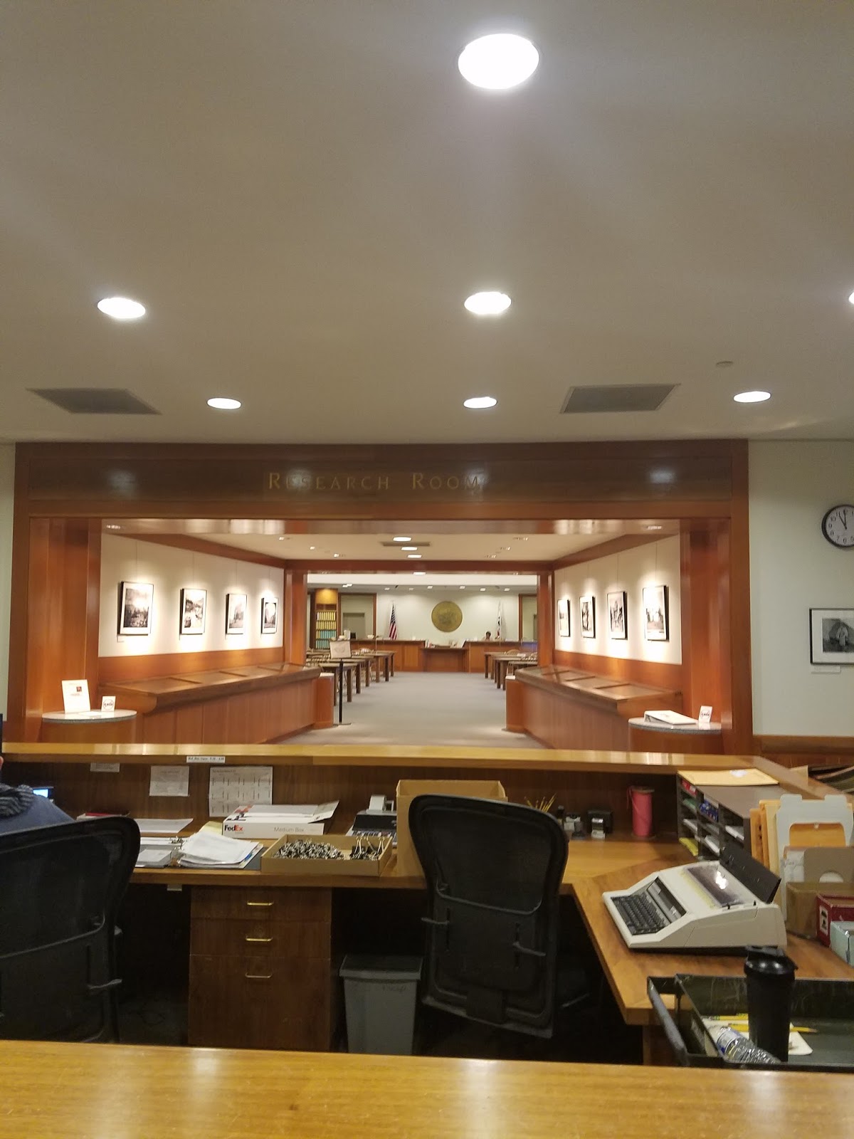 The Shamrock Genealogist: California State Archives Trip