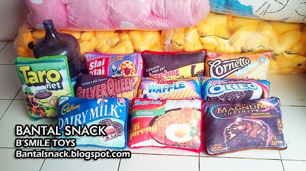 bantal snack | Reseller dan Grosir Bantal Snack