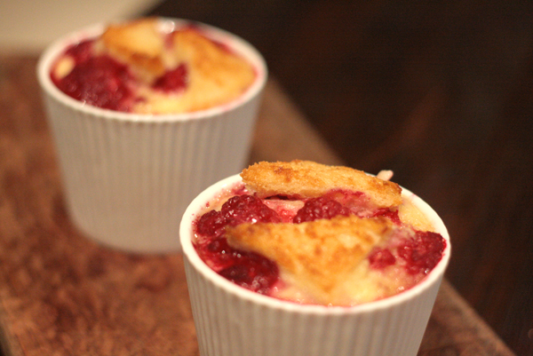 Raspberry Bread and Butter Pudding (by Jake's Kitchen)