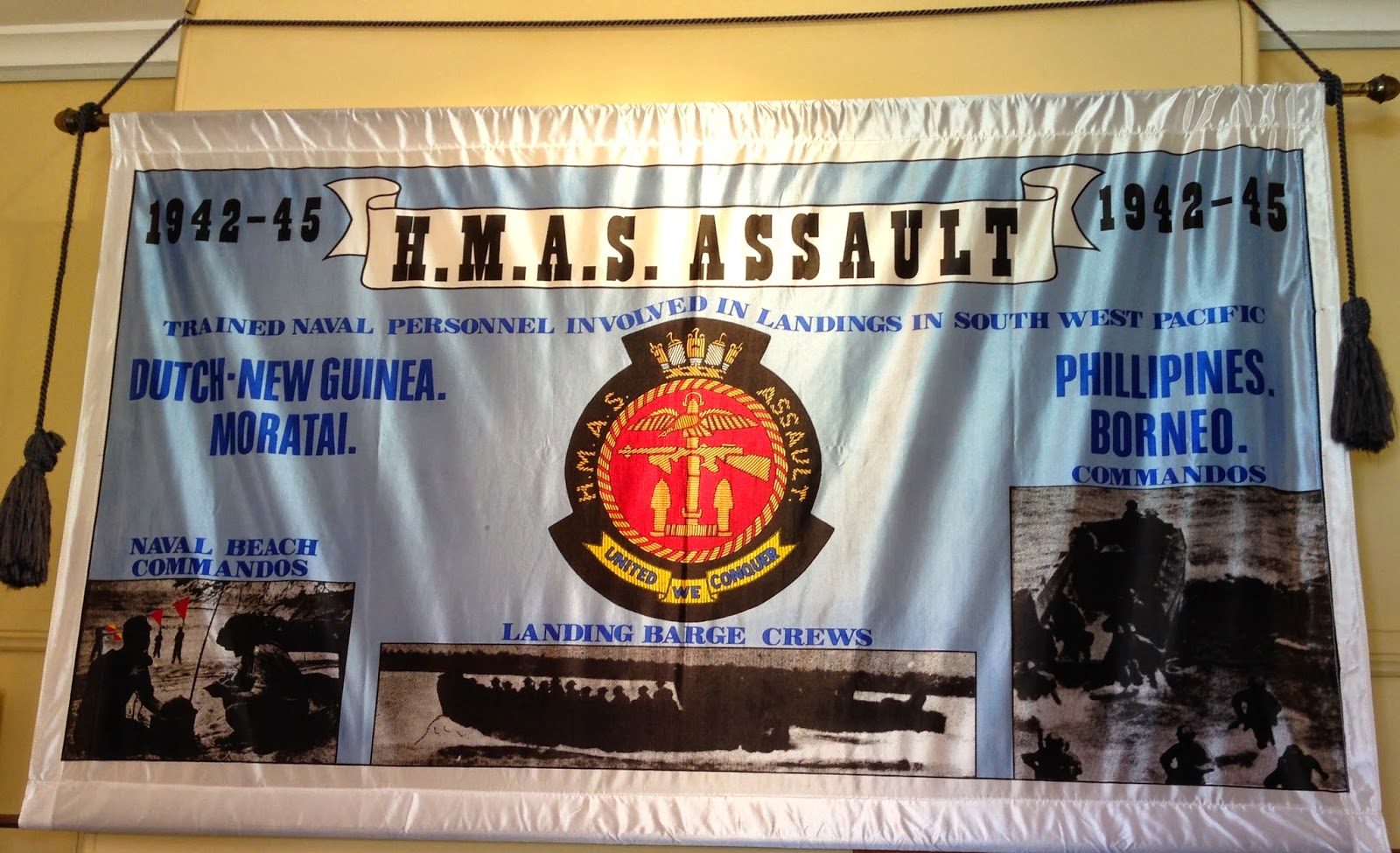 History Services Blog: HMAS Assault - Memorials