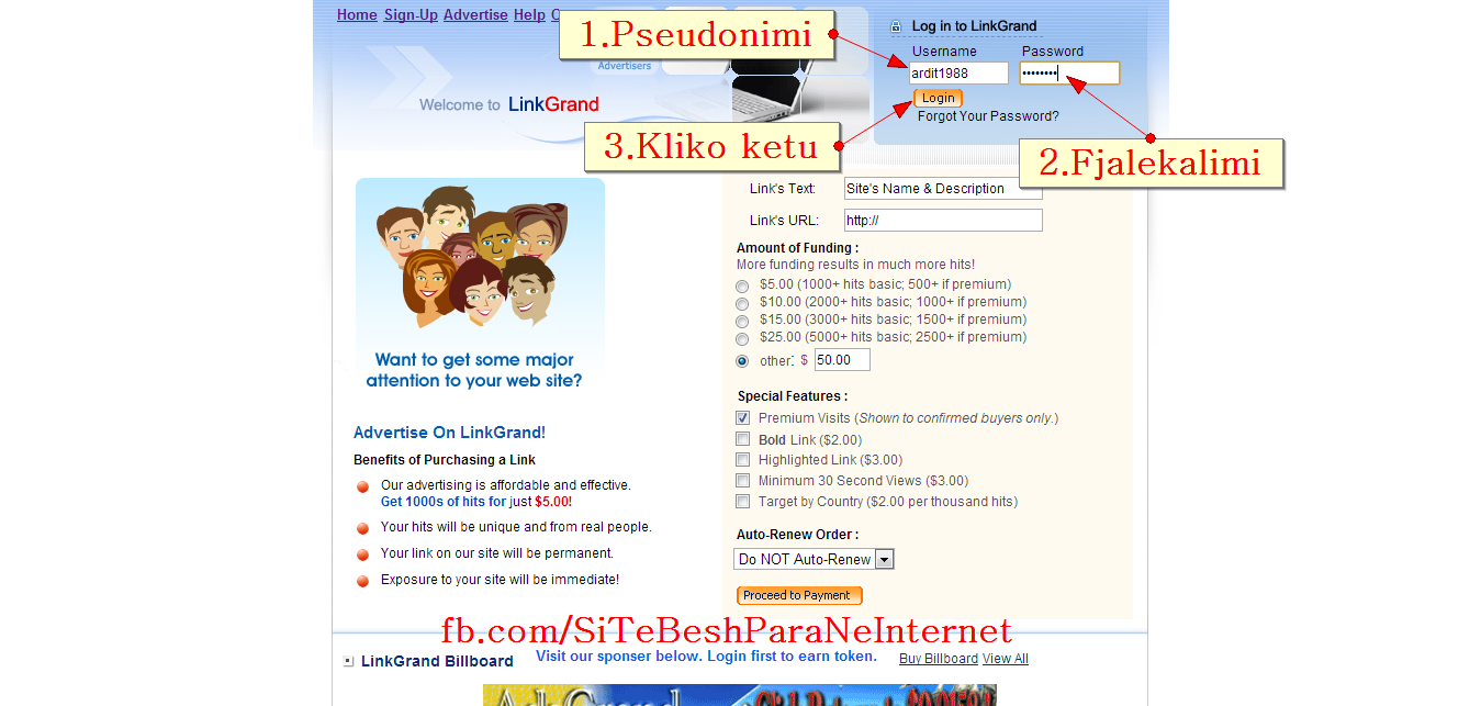 Si te besh para ne internet: LinkGrand