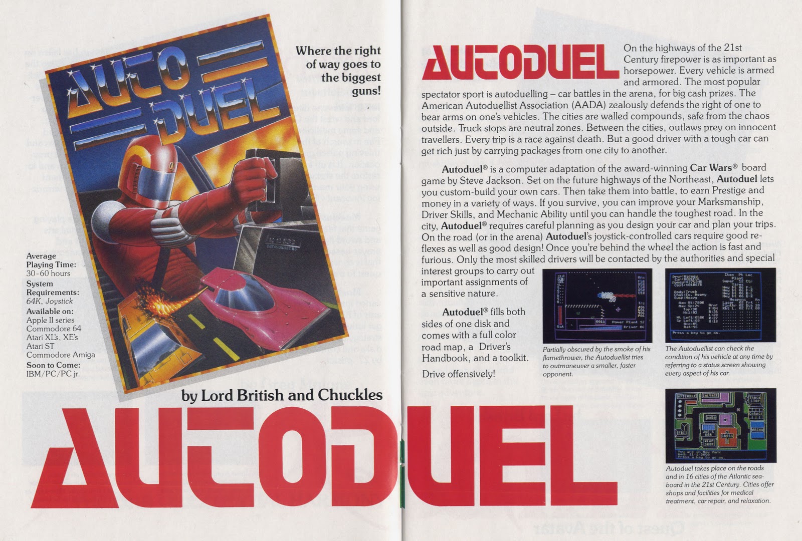 Gaming After 40: Cover to Cover: Origin Systems 1985 Catalog (pp. 4-7)