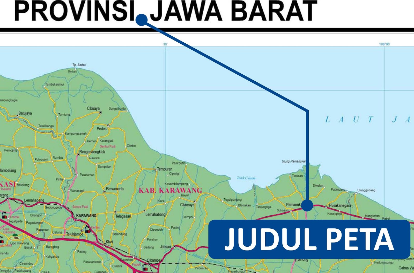 Komponen Peta - Zona Geografi