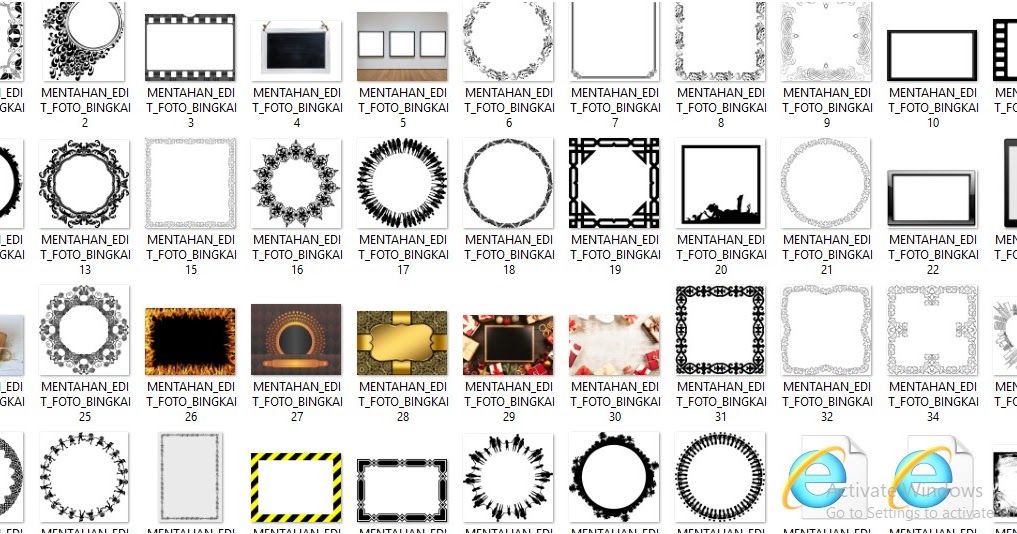 gambar bingkai foto paling keren - Desain Rumah