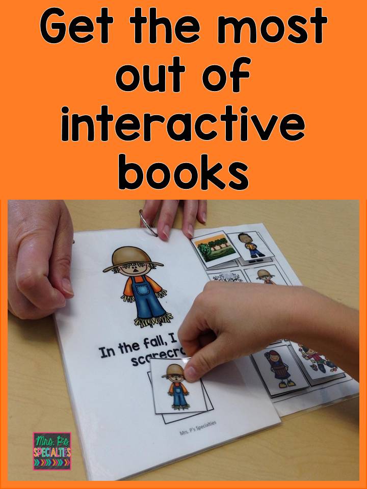 Getting the most out of Interactive Books · Mrs. P's Specialties