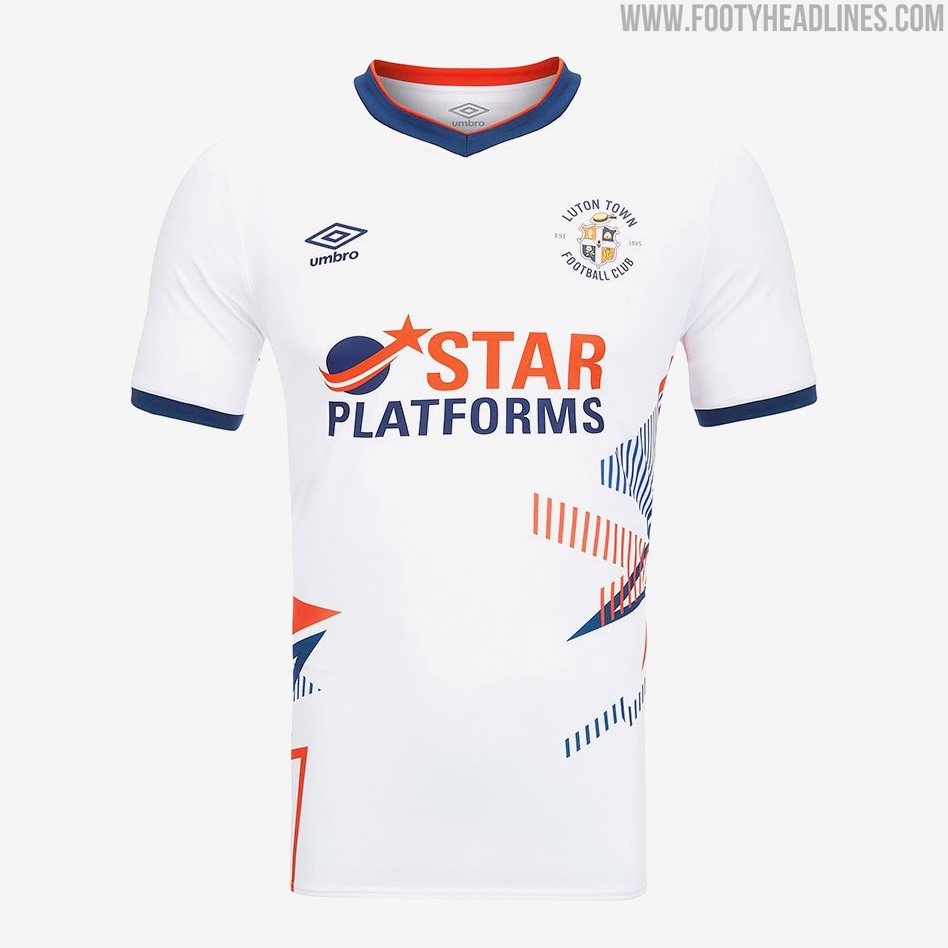 No More Puma - Umbro Luton Town 20-21 Home, Away & Third Kits Released ...