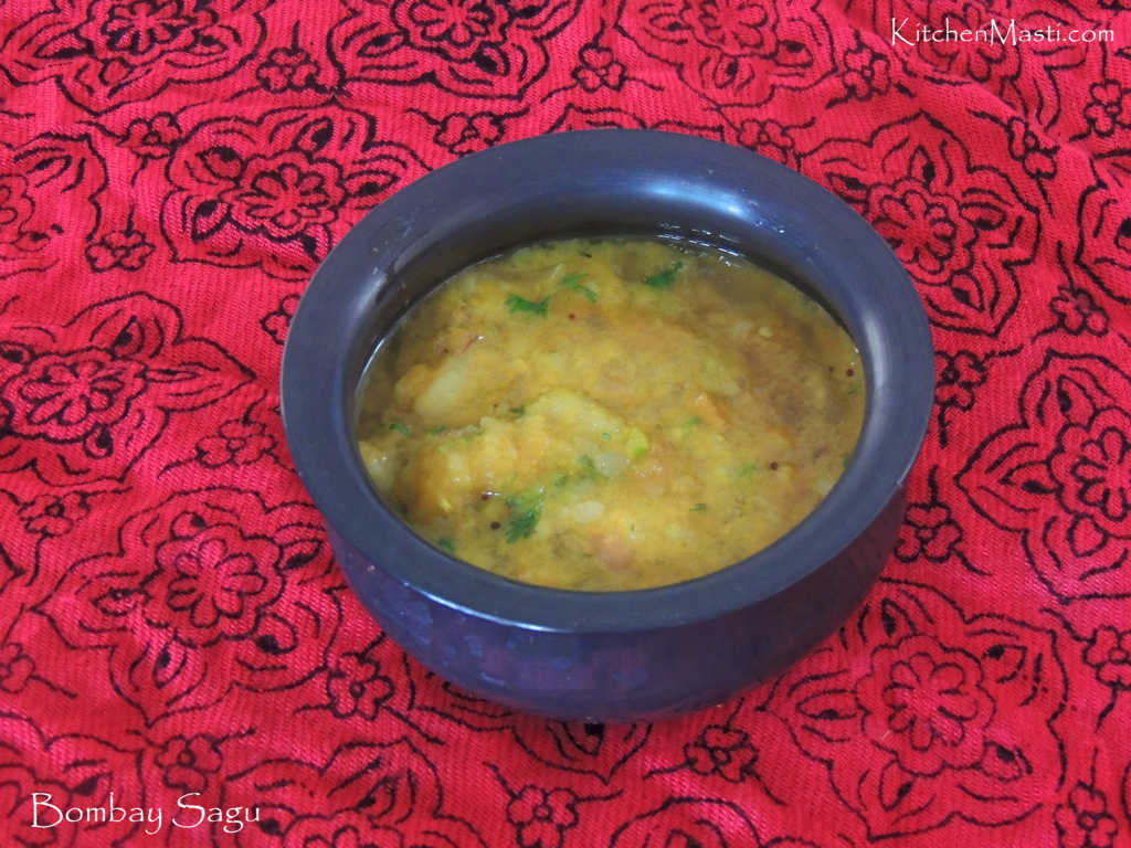 Bombay Saagu / Potato Sagu Recipe | Vegetarian Recipes