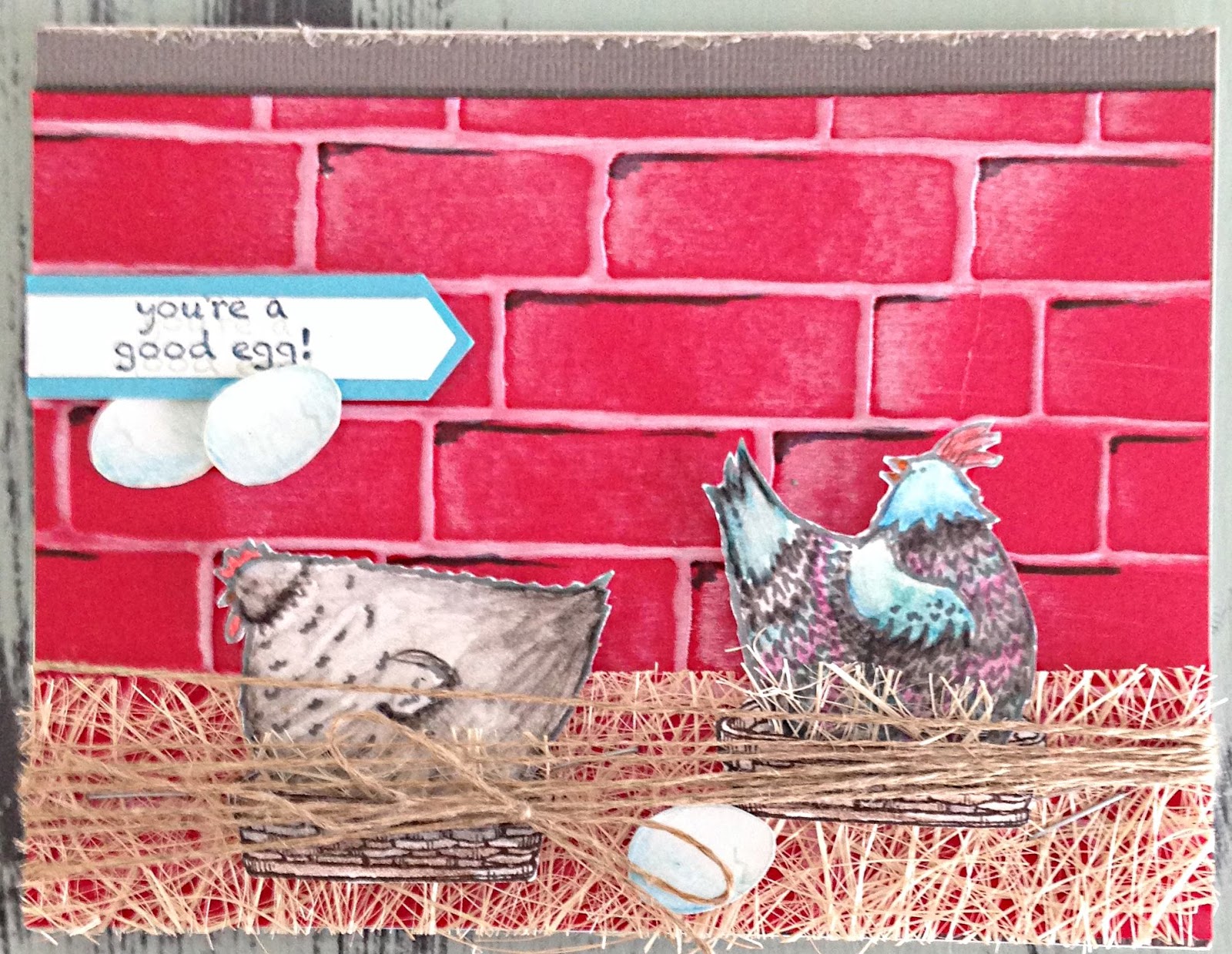 Create It...because you can!: Hey Chick! You're a good egg!