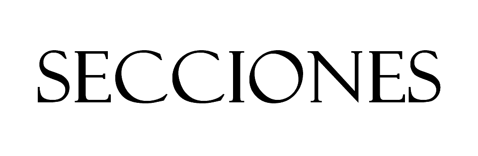 El poder de las palabras: Secciones