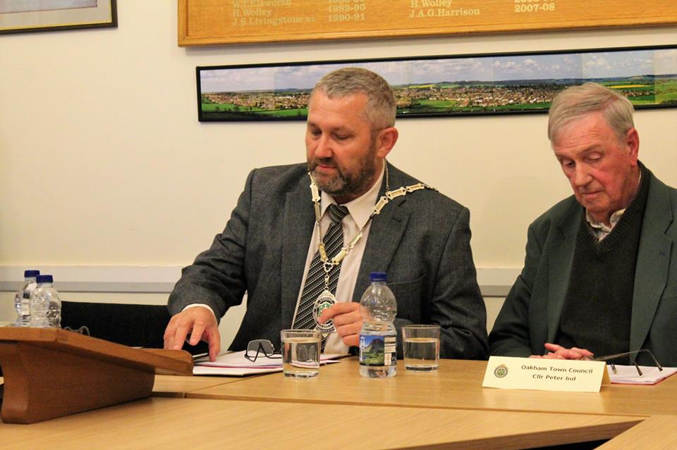Martin Brookes Oakham: Cllr Adam Lowe Appointed Chairman and Mayor Cllr ...