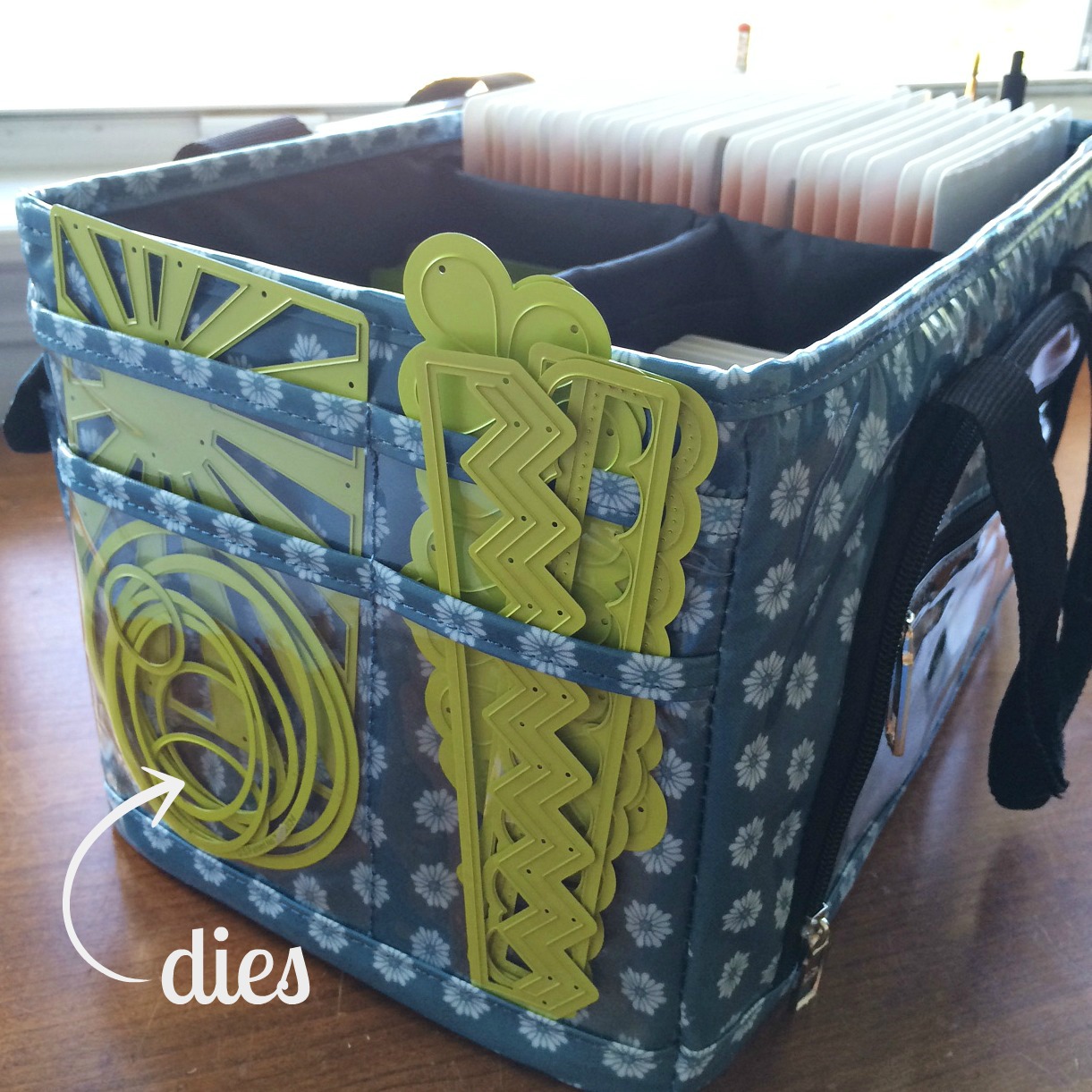 lauralooloo: Craft Storage: Craft Tote {Fun Stampers Journey}