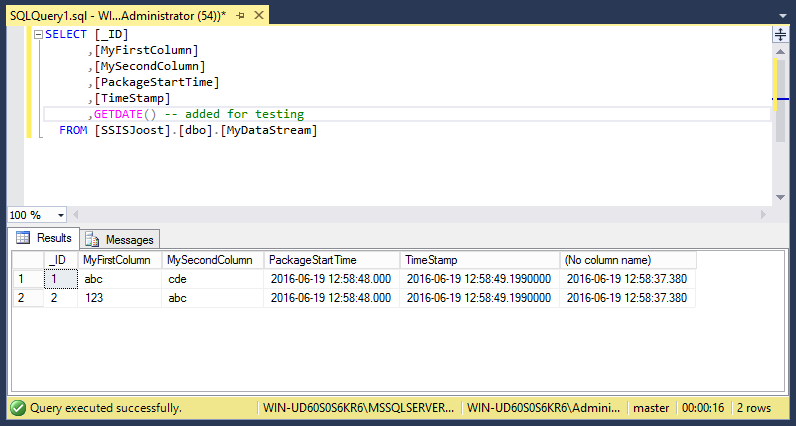 Microsoft SQL Server Integration Services: SSIS Data Streaming Destination