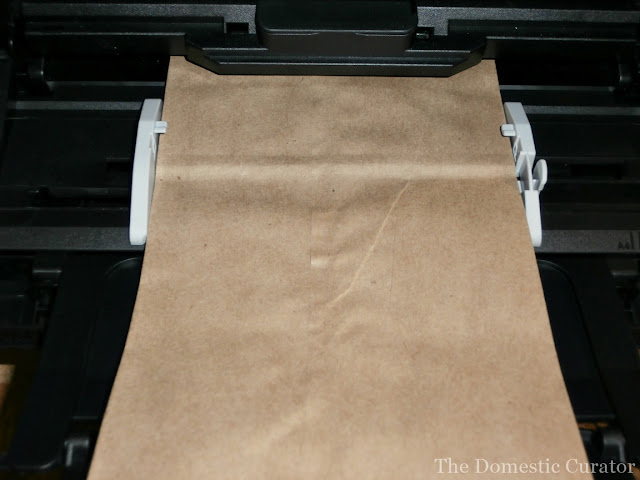 The Domestic Curator: How To Print Graphics On Paper Bags