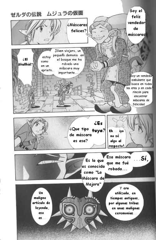 The legend of Zelda: Majora´s mask Manga ~ WikiRoms