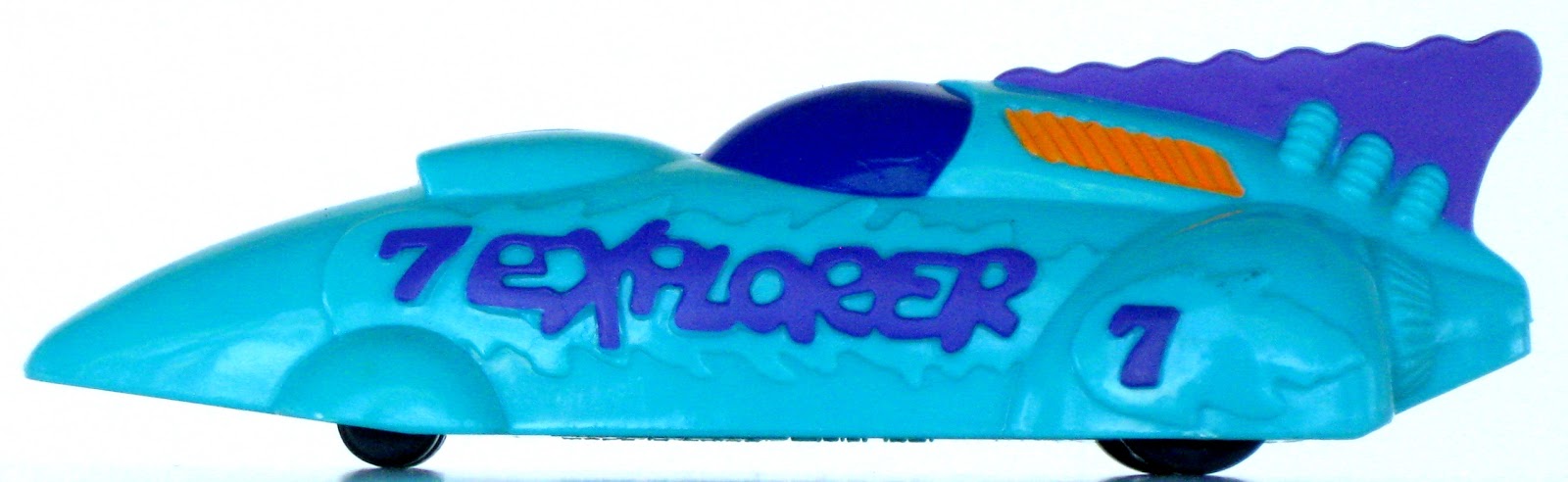 Toys and Stuff: 1992 Wendy's 'Bobby's World' Explorer 7 Rocket Car