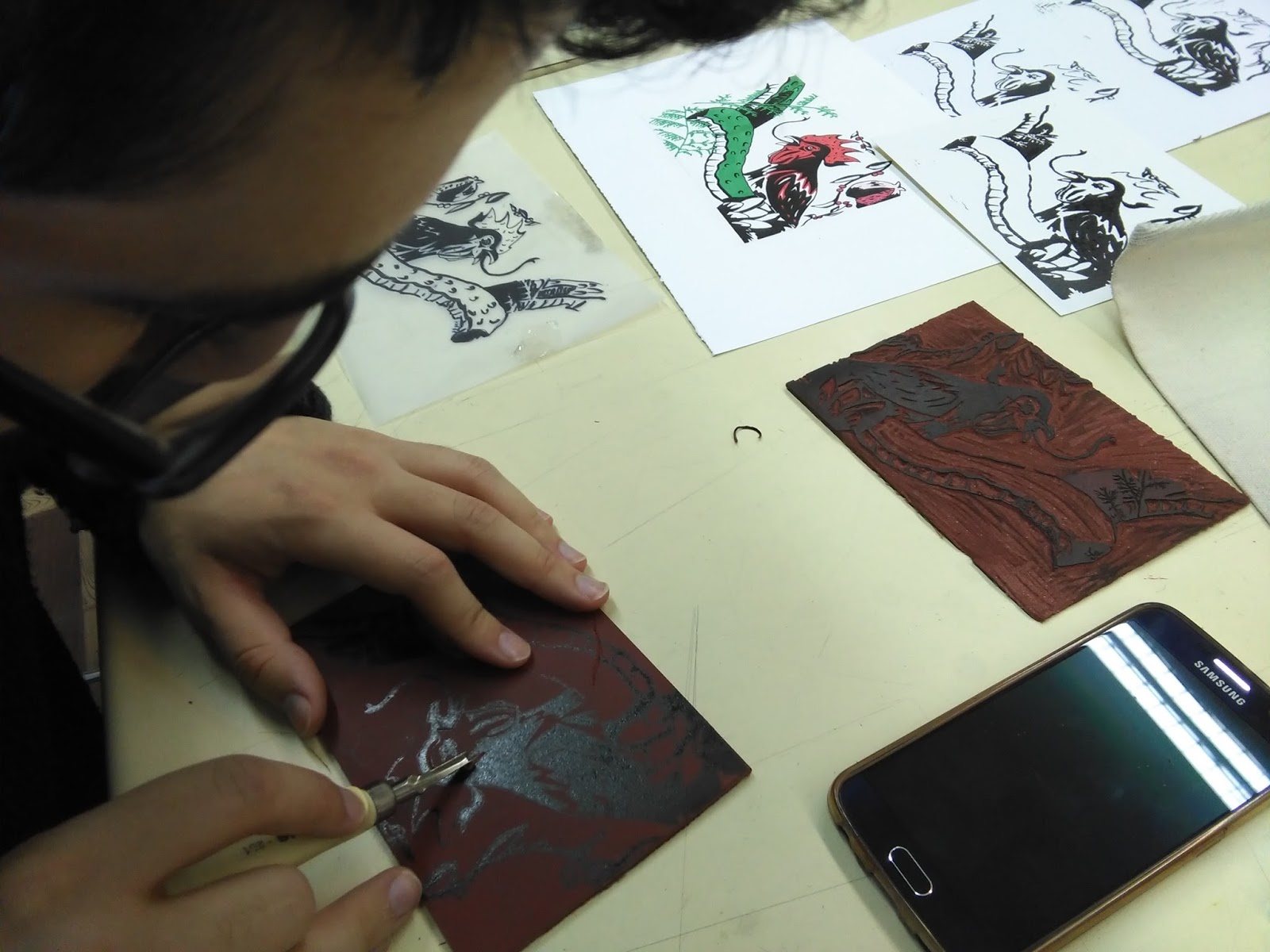 EL GRABADO EN RELIEVE