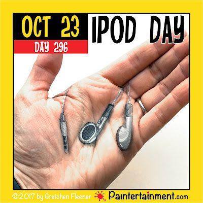 Celebrate Day 296: “iPod Day!” – Paintertainment