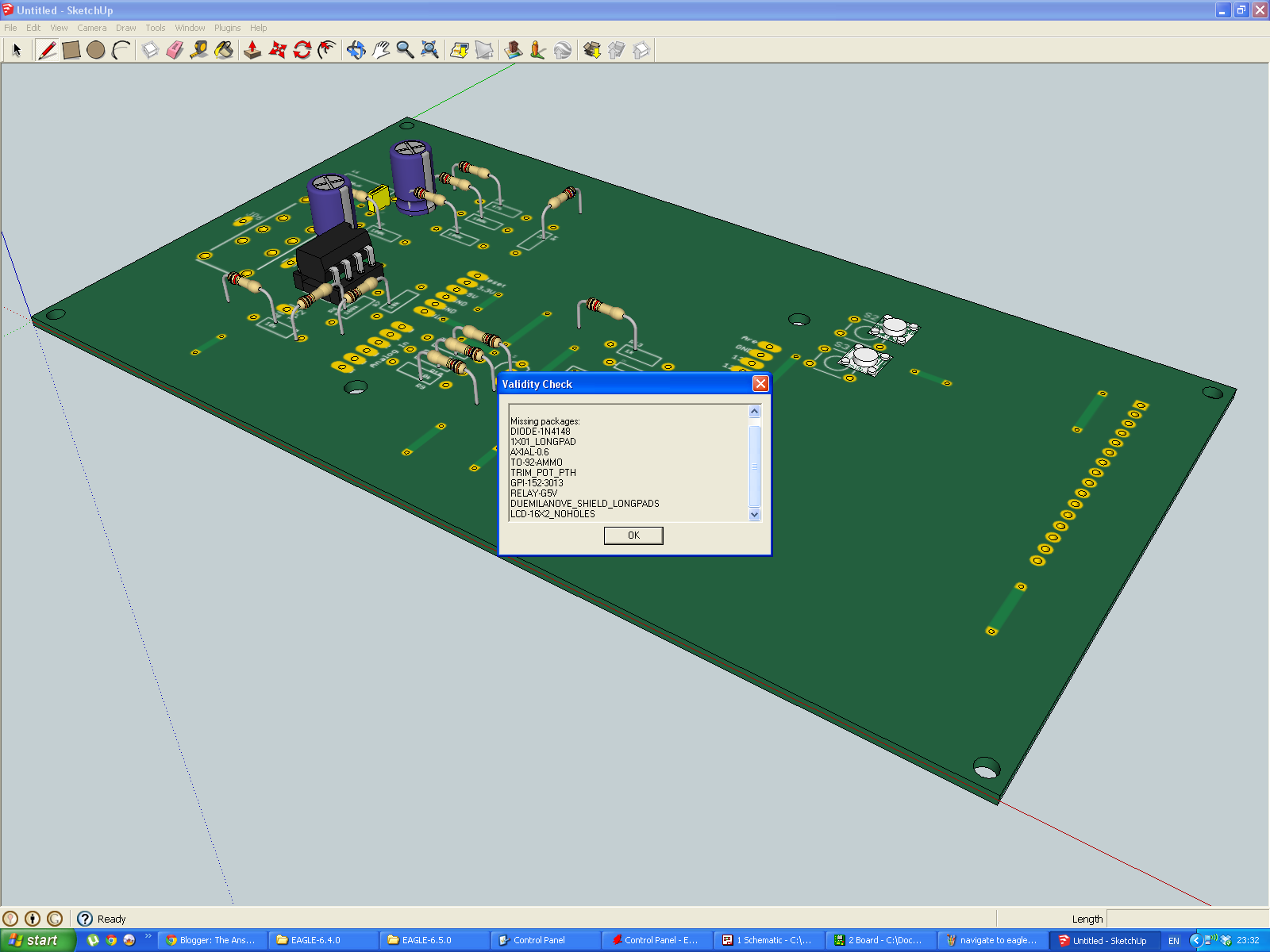 The Answer is 42!!: Rendering an Eagle PCB layout for an LM311 LC Meter ...