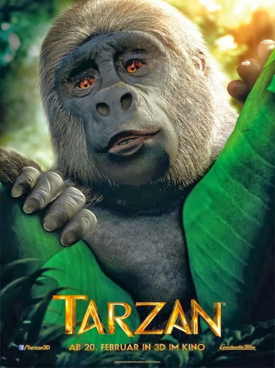New Character Posters Hit For Reinhard Klooss' TARZAN 3D