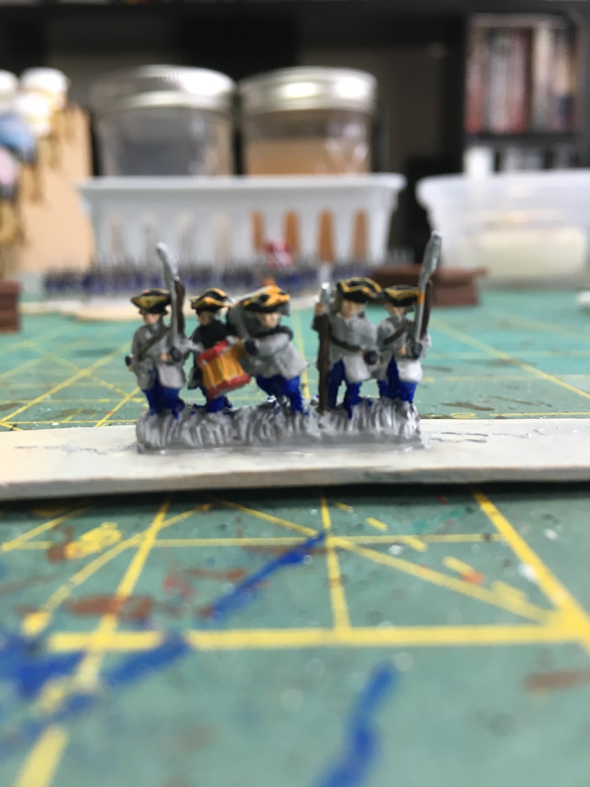 Operation: Wargaming!: Some test painting on 10mm figures