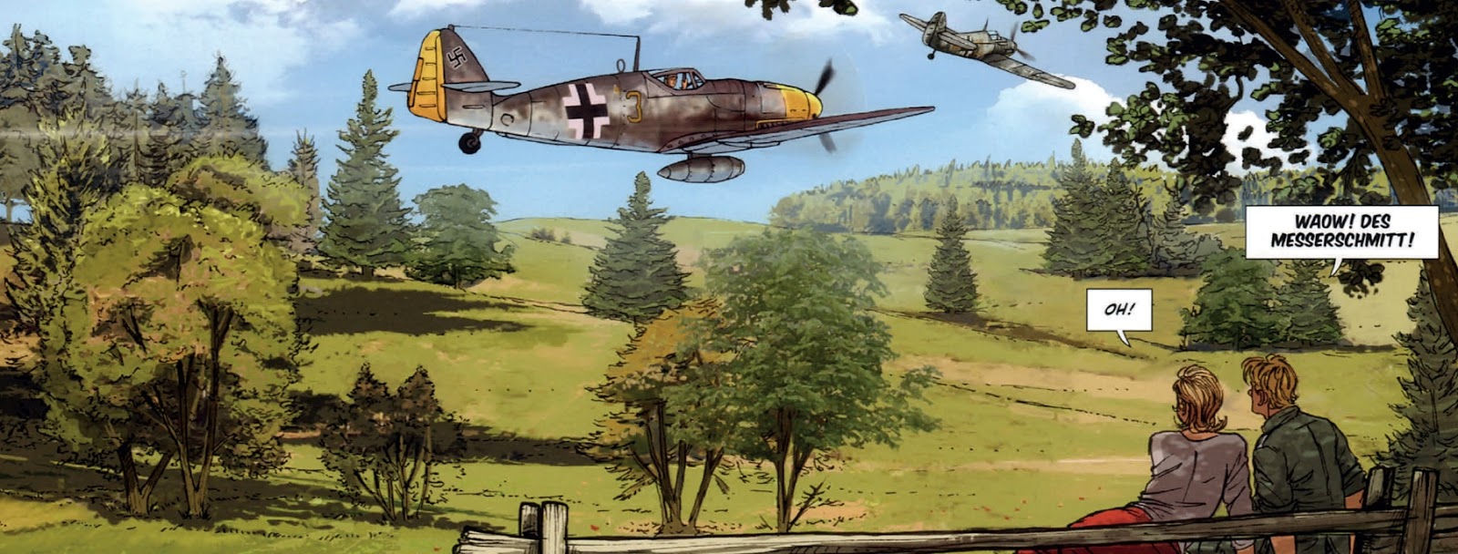 HISTOREICH: La mort de l'Oberleutnant Rudolf Pflanz pilote de chasse JG2