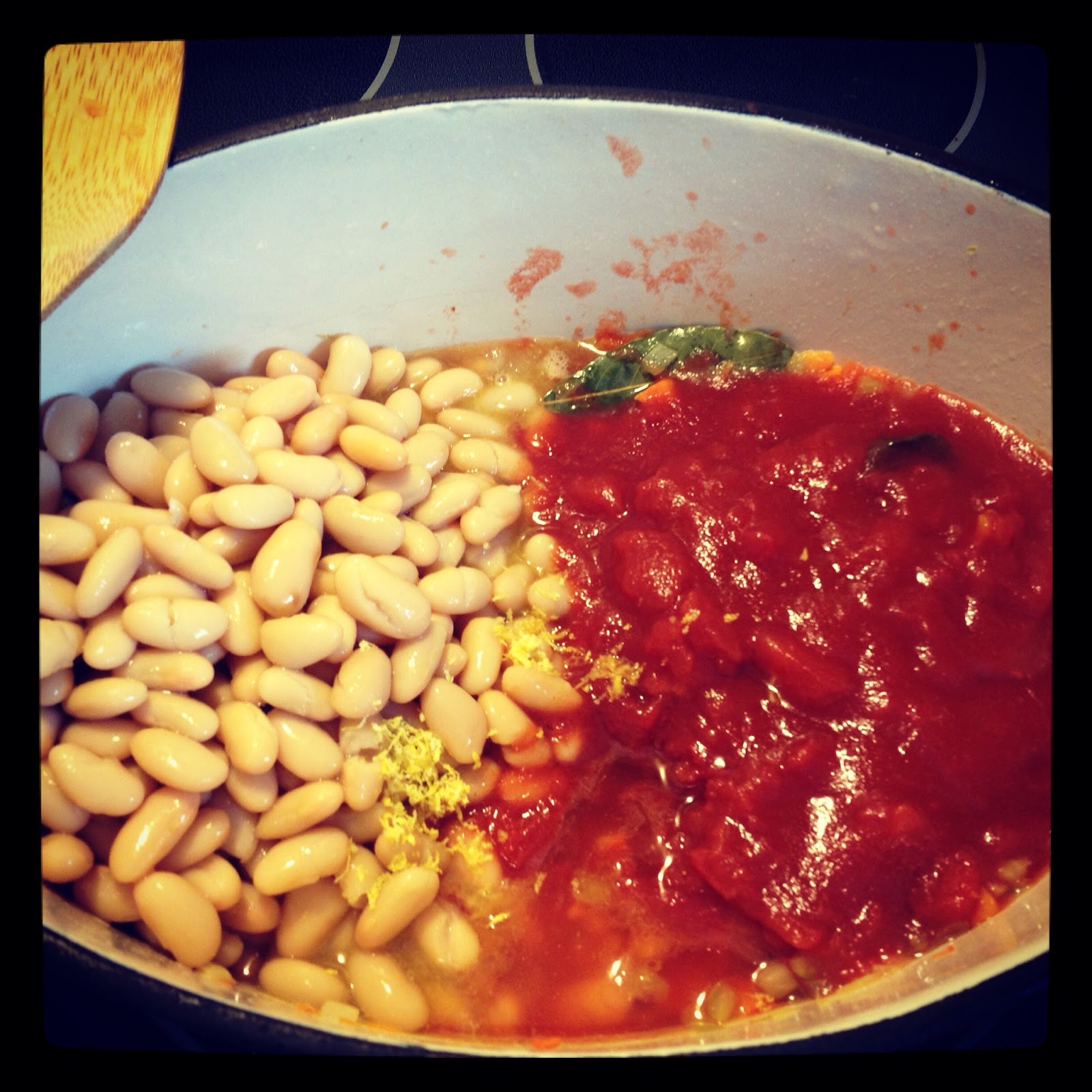 How Do You Do It?: Braised Organic Lamb & Beans