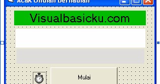 Membuat Program Undian dengan Visual Basic 6.0