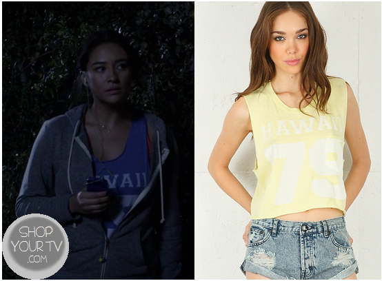 Pretty Little Liars: Season 3 Episode 24 Emily's Blue Hawaii Top | Shop ...