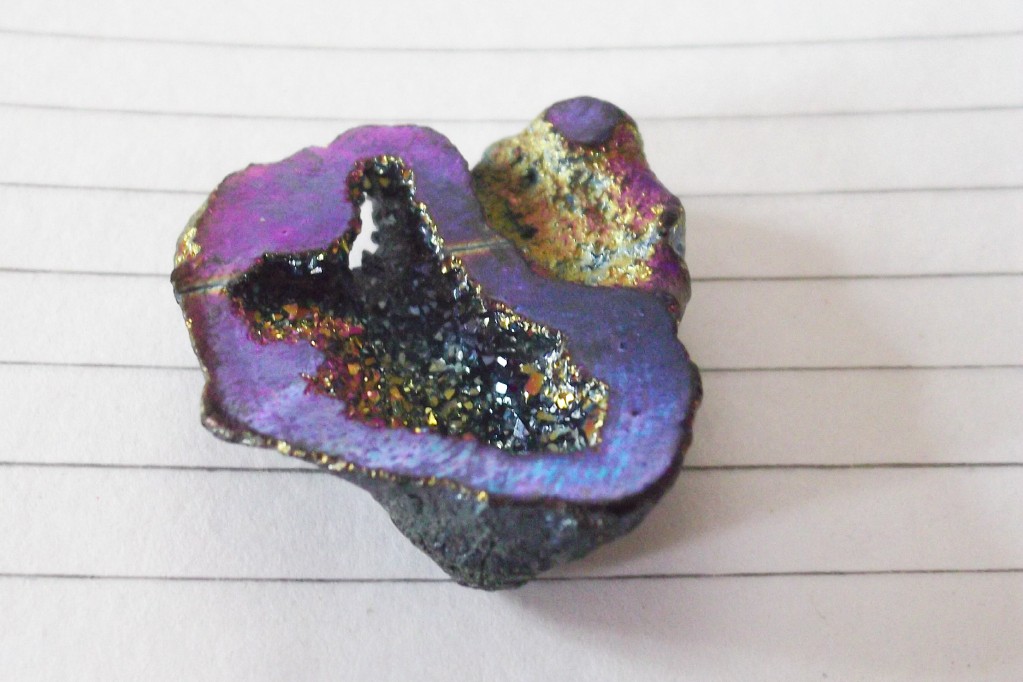 Susanna Originals: Titanium Druzy Pendant