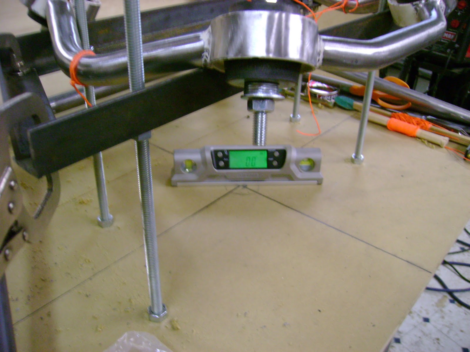 Tailwind Build in Minnesota: Engine mount for dynafocal engine.