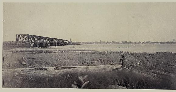 The Great American History Blog: The Long Bridge Across the Potomac River