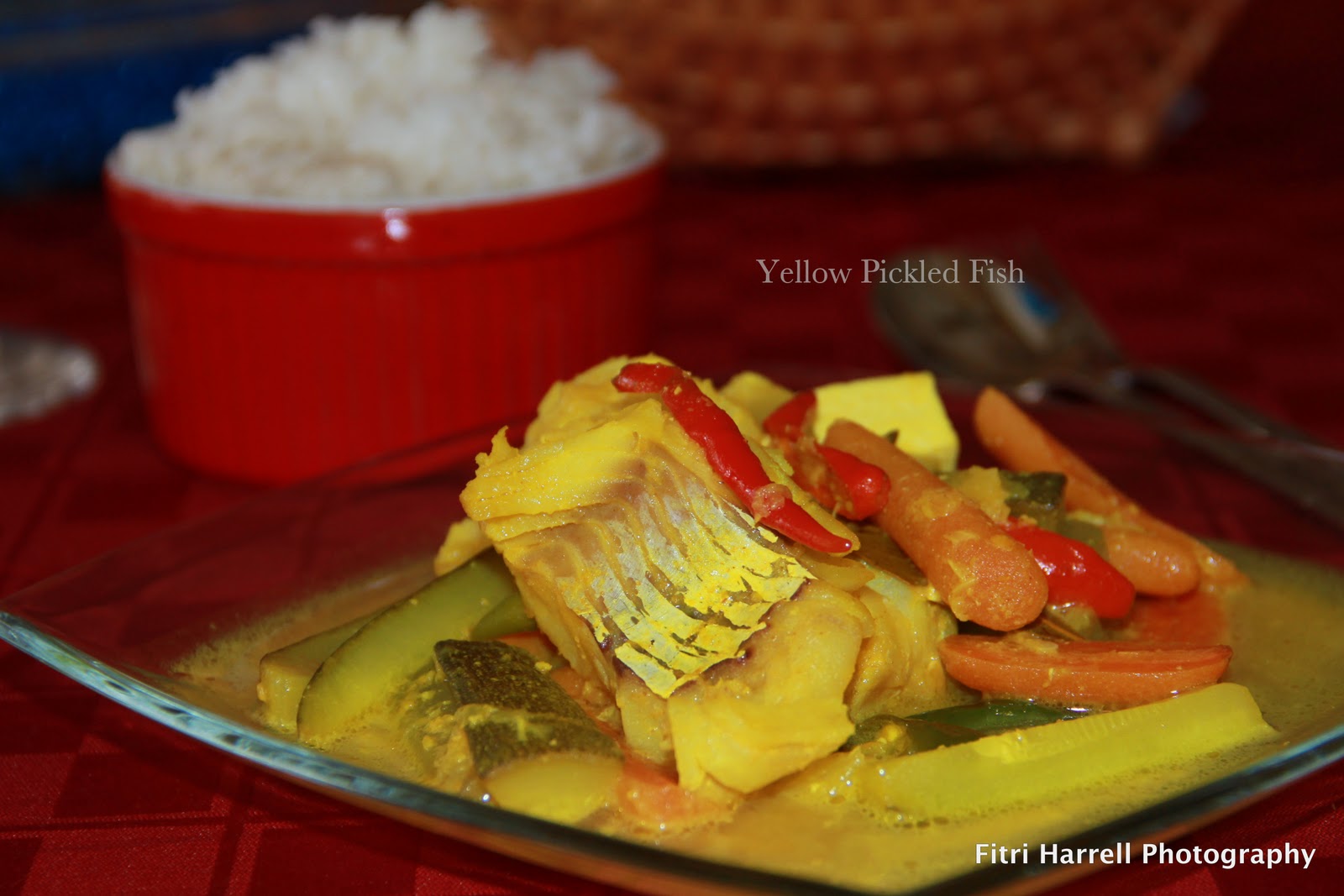 fla-kitchen: Ikan Acar Kuning-Yellow Pickled Fish
